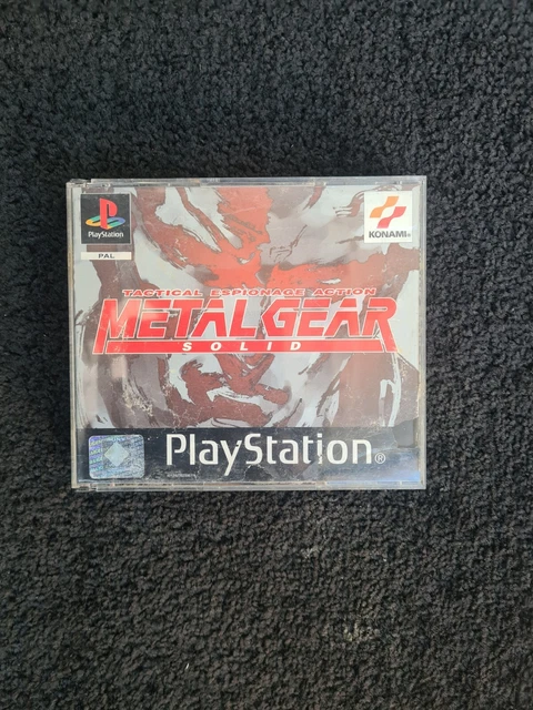 METAL GEAR SOLID PS1 - Complete w/ Silent Hill Demo - Excellent ...