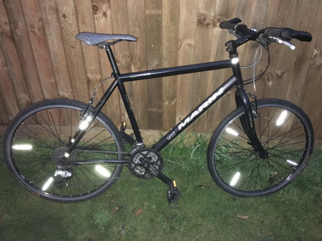 MARIN MUIRWOODS UHT Mountain bike URBAN HARDTAIL 20 IN frame MATT BLACK ...