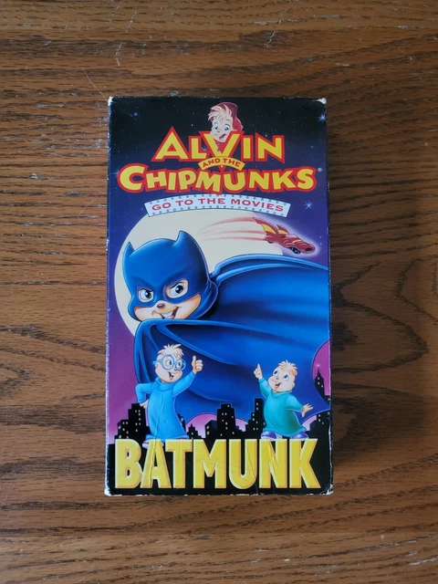 ALVIN AND THE Chipmunks Go to the Movies - Batmunk (VHS, 1992) £7.62 ...