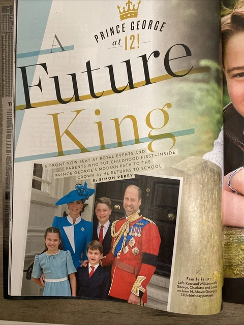 PEOPLE MAGAZINE - Sept. 8, 2025 - Prince George At 12. The Boy Who Will ...