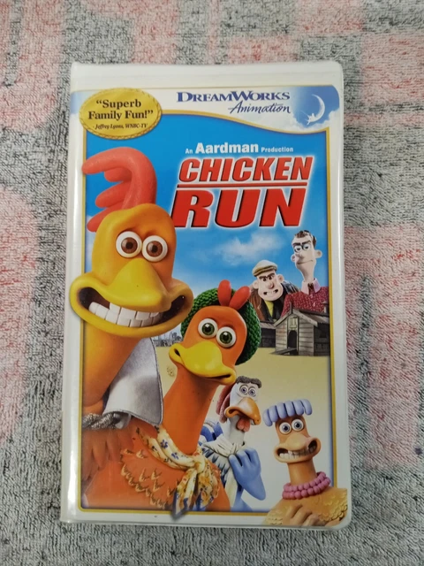 CHICKEN RUN (VHS, 2000) DreamWorks Animation An ARDMAN PRODUCTION ...