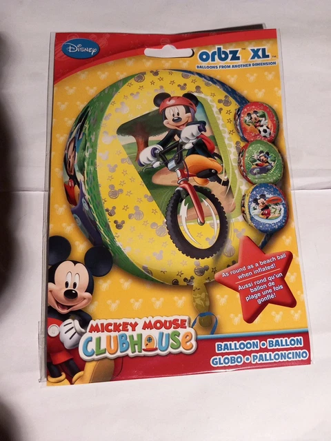 DISNEY MICKEY MOUSE Clubhouse ,15" X 16", Happy Birthday Balloon ...