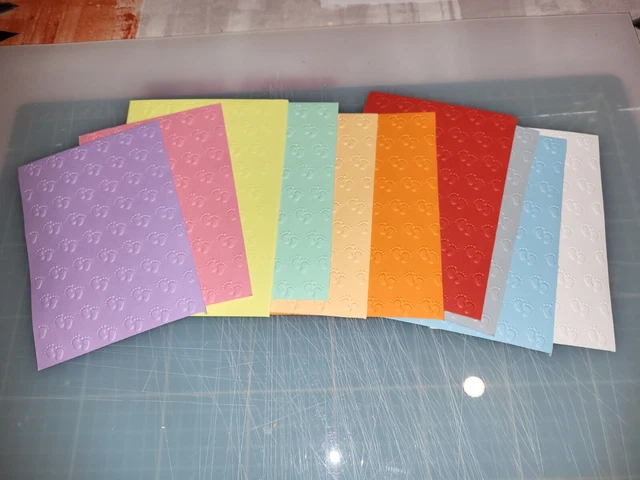 PAPIER PEINT EN relief pour maison de poupée, DIORAMA 4 feuilles A6 10 ...