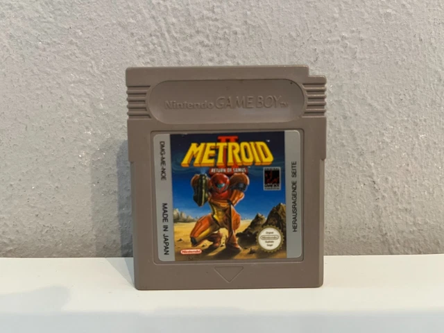 GAMEBOY - METROID II 2: Return of Samus - Nettoyé et Testé - Game Boy ...