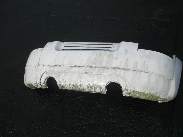 AUDI TT MK1 Rear Bumper With Twin Exhaust Diffuser White £49.95 ...