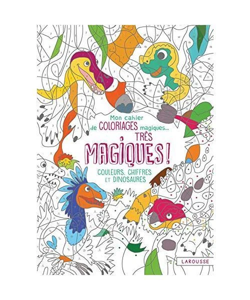 MON CAHIER DE coloriages magiques très magiques - Couleurs, Chiffres et ...