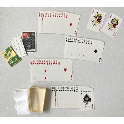 [SHOWA RETRO] [AROUND 40 years ago, a rare find!] Tenyo Magic Playing ...