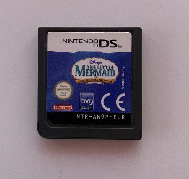 DISNEY’S THE LITTLE Mermaid: Ariel’s Undersea Adventure, DS Game, Card ...