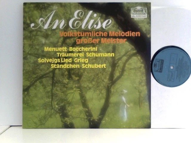 AN ELISE - Volkstümliche Melodien Großer Meister Various: EUR 10,33 - PicClick IT