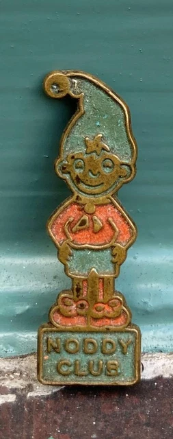 KELLOGS NODDY CLUB Badge 1962 Vintage All Original Used Unusual C Pics ...