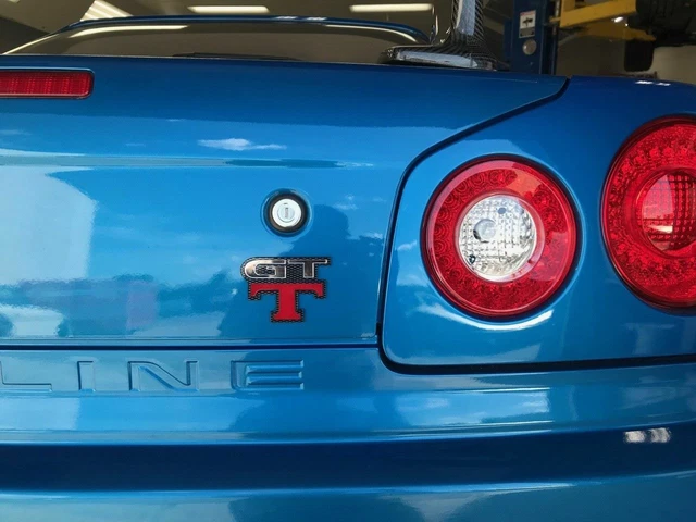 NISSAN SKYLINE R34 GTT Badge GT-T EUR 17,22 - PicClick IT