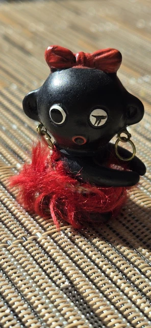 WINKY BLINKY BLACK Dakko Chan Doll Vintage Plastic, 1950'-1960's £23.15 - PicClick UK