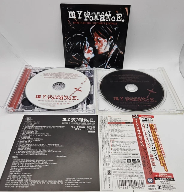 MY CHEMICAL ROMANCE Three Cheers For Sweet Revenge Japan Limited Ed. CD+DVD 2005 EUR 73,55 ...
