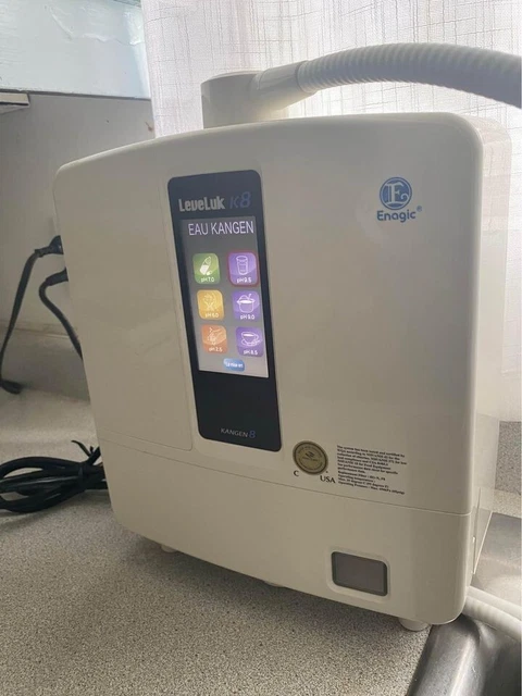 ENAGIC LEVELUK K8 Kangen Water Ionizer Machine 8 Plates Filtration EUR ...