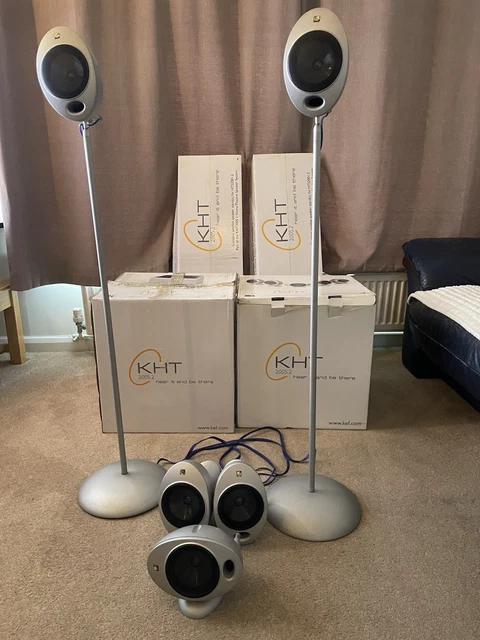 KEF KHT 2005.2 5-Speaker Set with Sub-Woof, Box Included £99.89 - PicClick UK