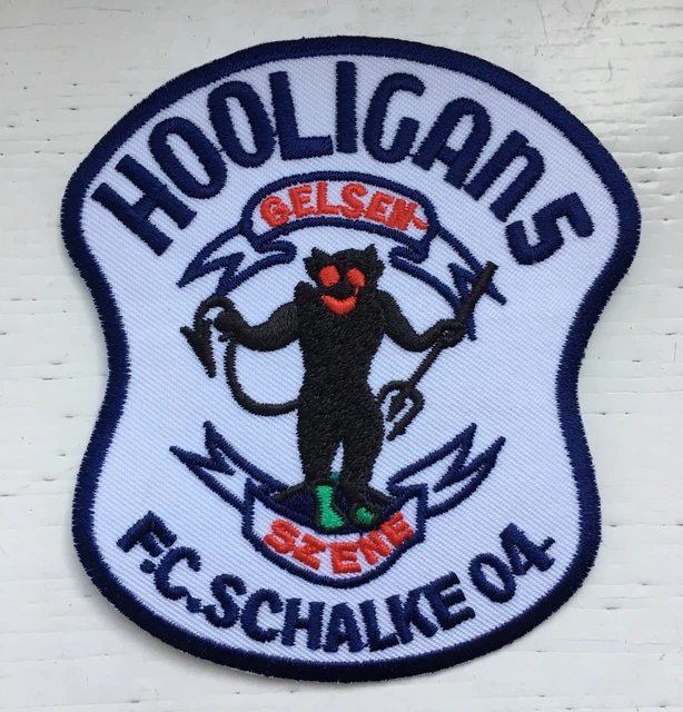 SCHALKE 04 AUFNÄHER Patch Hooligans Gelsenszene Ultras S04 EUR 19,99 ...