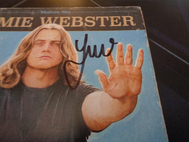 JAMIE WEBSTER 10 For The People Cd And Signed/Autograph 12" Art Print ...