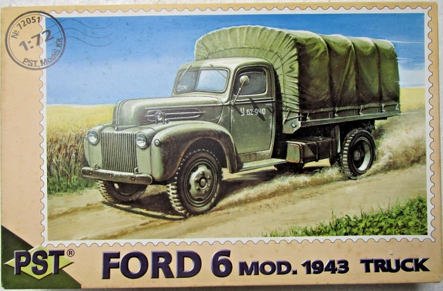BAUSATZ LKW FORD 6 Mod. 1943 von PST 72051 im Maßstab 1/72 EUR 14,95 ...