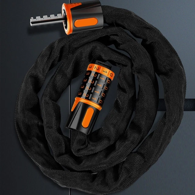 SECURE BIKE CHAIN Lock Designed for All Weather Protection and ...