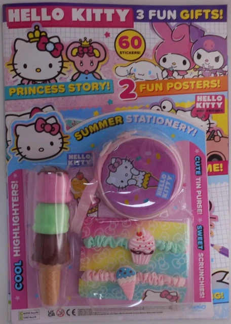 HELLO KITTY MAGAZINE #167 2025 Craft, Puzzle, Colouring + Summer ...