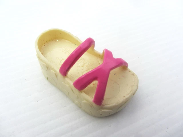 WEE THREE 3 Friends CLOTHING Pink & Pale Yellow Sandal - One Only ...