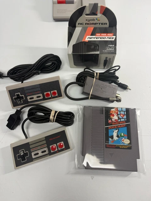 NINTENDO TOP LOADER (NES) Console System Bundle NES-101 OEM - w/ Mario ...