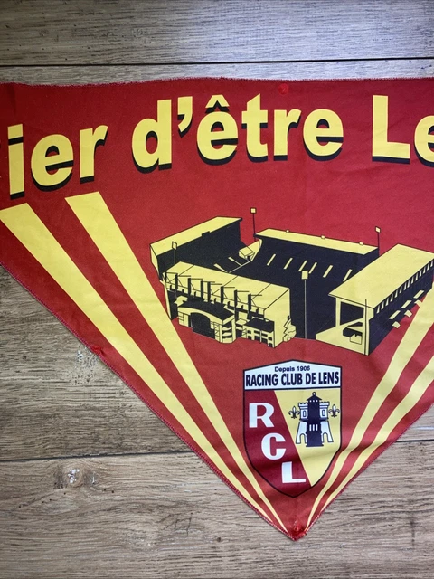 RARE ANCIEN FOULARD Football LENS RCL Kop LIGUE1 1998 No Maillot ...