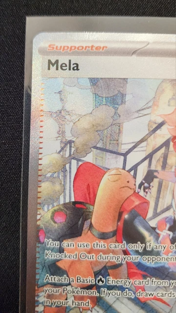 CARTE POKÉMON RARE illustration spéciale Mela Paradox Rift 254/182 Holo ...