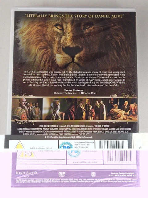 THE BOOK OF Daniel DVD Lance Henriksen (New & Sealed) Region 2 $19.90 ...