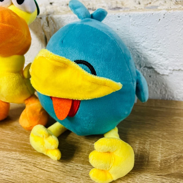 RARE POCOYO PATO & Sleepy Bird 20cm Plush Soft Toy Lot Bundle Bandai ...