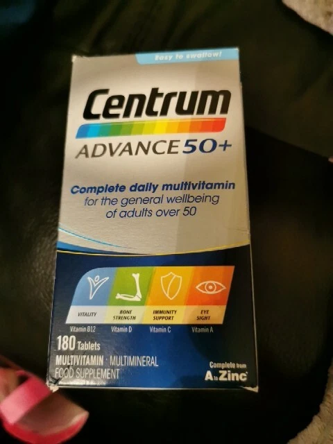 CENTRUM ADVANCE 50+ Multivitamin - 180 Tablets X2 BOXES. £29.00 ...
