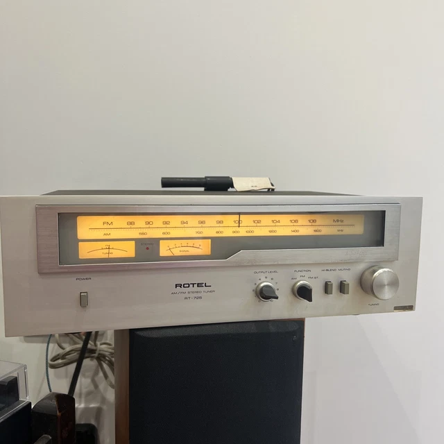 ROTEL AM/FM STEREO Tuner RT-725 Vintage £34.00 - PicClick UK