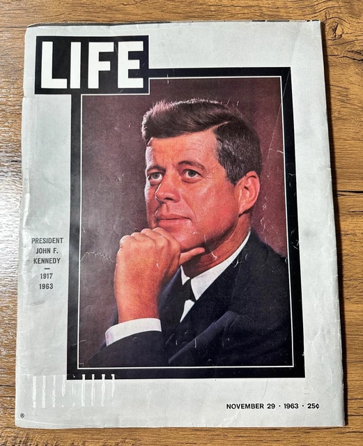 VINTAGE LIFE MAGAZINE Nov. 29, 1963 John F Kennedy Assassination w/1 ...
