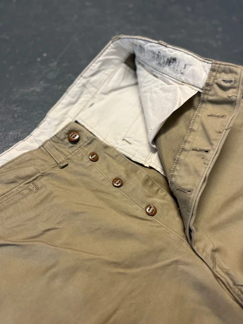 VINTAGE WW2 1940S US Army Chino 33 x 34 £156.72 - PicClick UK
