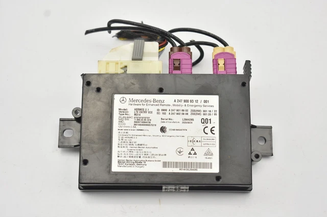MODULE TÉLÉMATIQUE A2479009312 MERCEDES-BENZ VITO W447 SPRINTER W907 ...