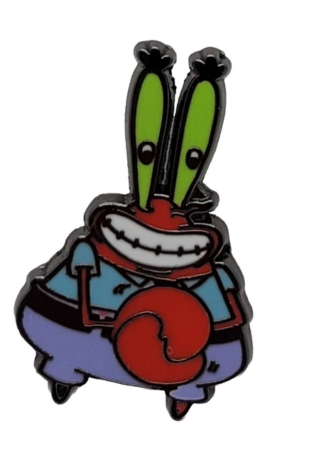 UNIVERSAL STUDIOS PIN SpongeBob Squarepants Mr. Krabs Facing Forward ...