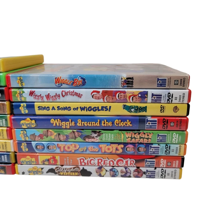 LOT OF 17 The Wiggles DVDs Kids Children's Songs Dance Sing-Along Fun ...