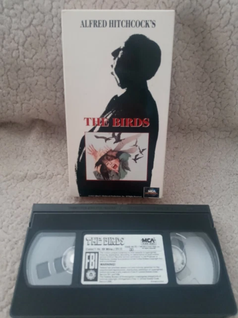 THE BIRDS (VHS, 1990) Alfred Hitchcock Cult Classic Horror Thriller £3. ...