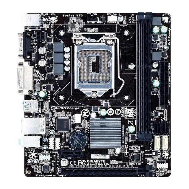 GIGABYTE GA-H81M-S2V INTEL H81 Mainboard Micro ATX Sockel 1150 #306701 ...