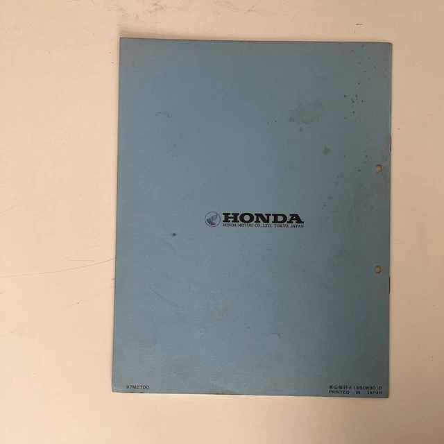 HONDA CX650 TURBO Montageanleitung Set-up Instructions B0085 EUR 29,99 - PicClick DE