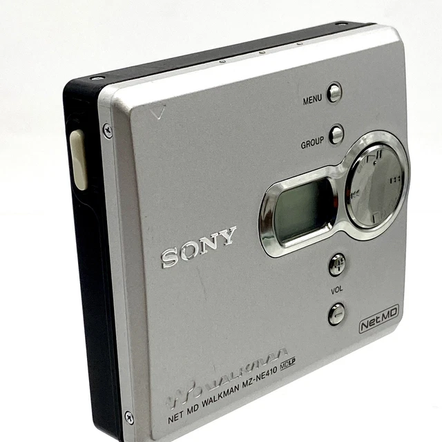 SONY NET MD Walkman MZ-NE410 MiniDisc Player Tested Works Excellent ...