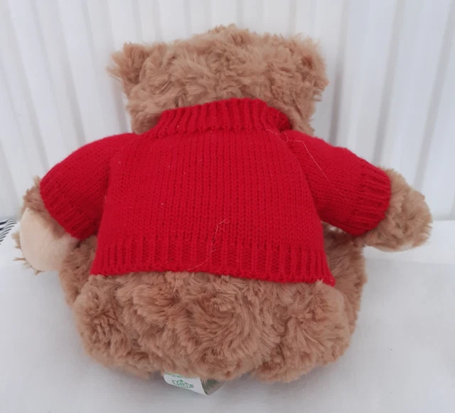 KEEL KEELECO KING Charles III Teddy Bear in Red Jumper, 9-Inch Plush ...