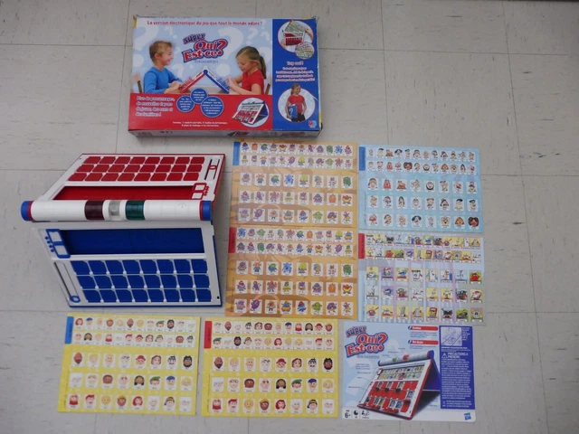 JEU DE SOCIÉTÉ complet SUPER QUI EST-CE ? ÉLECTRONIQUE - MB Jeux - 2011 ...
