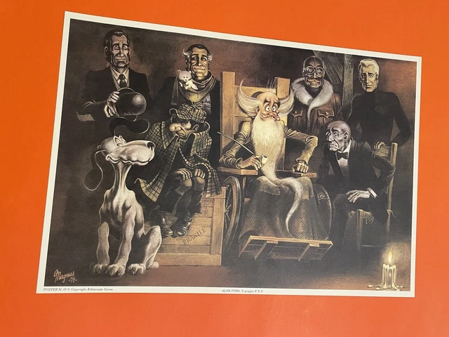 ALAN FORD POSTER Foto di famiglia Magnus falso d'autore EUR 22,49 ...