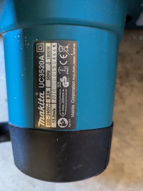 MAKITA UC3520A ELECTRIC Chainsaw 1800W 240V £83.90 - PicClick UK