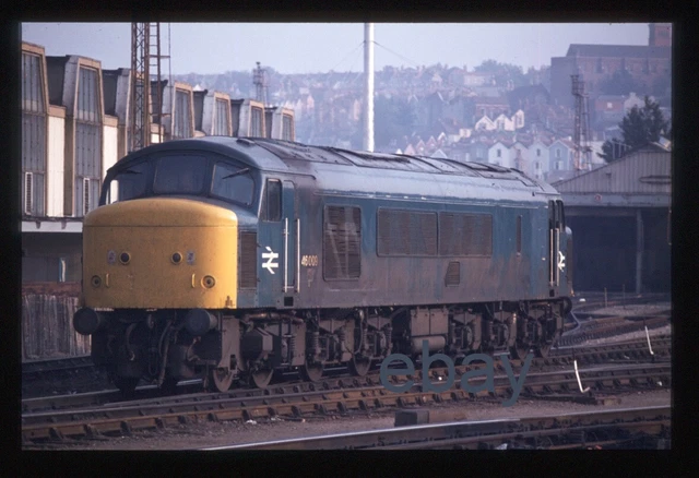 2X ORIGINAL 35MM slides-'Peak' locos Class 46-46009 at Bristol & 45066 ...