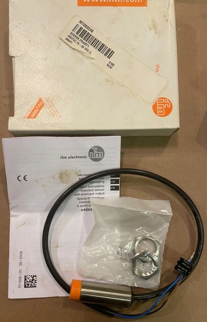 IFM IG6107 PROXIMITY SWITCH Inductive sensor Efector 100 IGK38,5A1 $249 ...