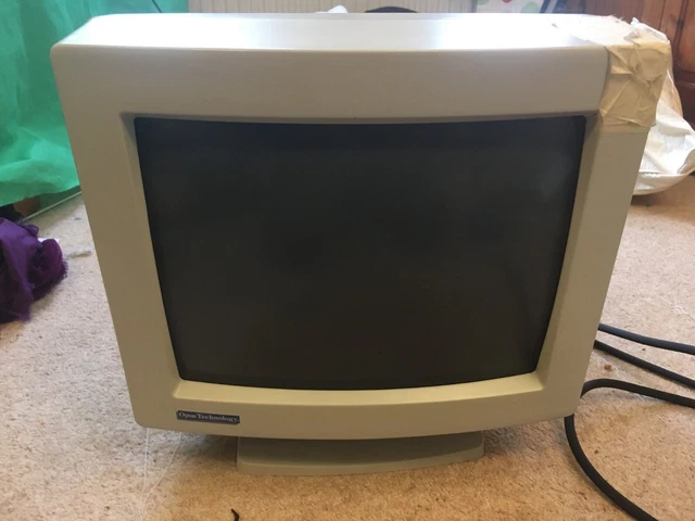VINTAGE OPUS TECHNOLOGY CRT Computer Screen (Read description) £49.99 ...