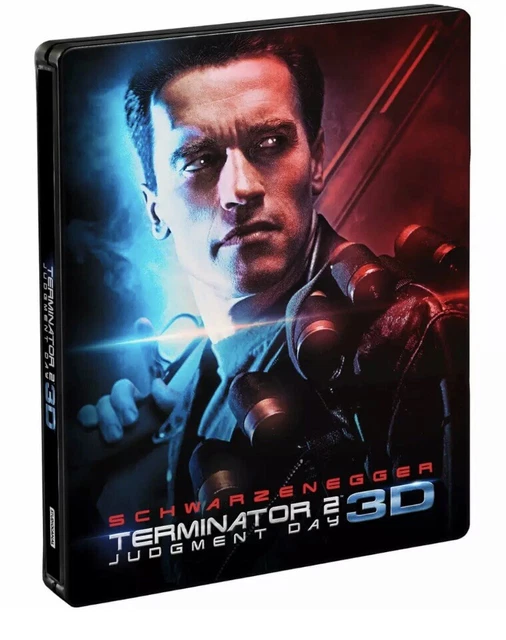 TERMINATOR 2 3D blu ray + Blu Ray steelbook - Sold Out - Brand New And ...