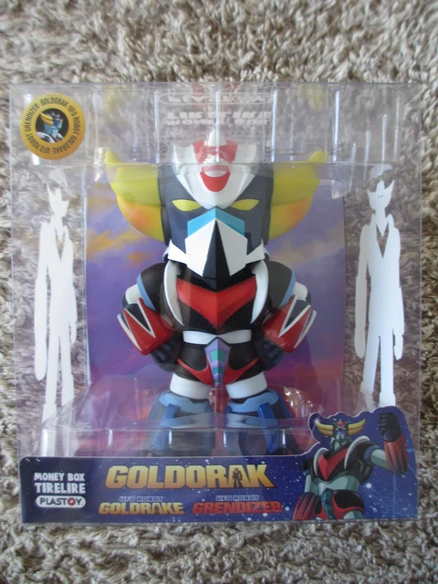 FIGURINE TIRELIRE CHIBI Goldorak Grendizer Debout Plastoy - Neuf En ...